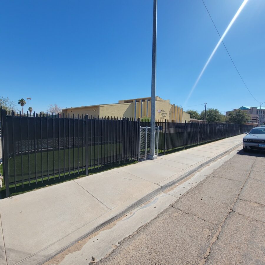 Enhancing Safety and Privacy: Perforated Fence Screening Installation ...